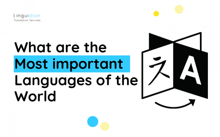 What Are The Most Important Languages of The world?